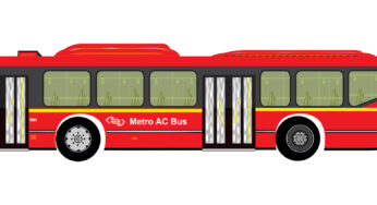 Metro Bus Side View