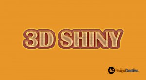 Shiny Text Effect PSD | All Design Creative