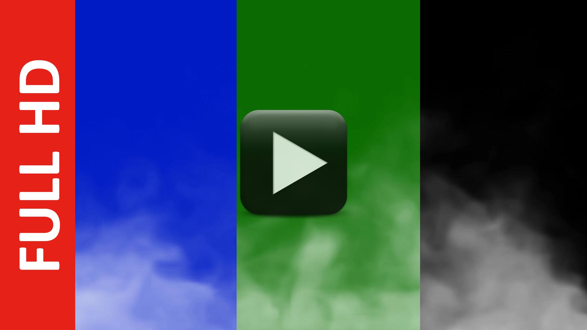 Smoke Explode Blue, Black, Green Screen Effect Video | All Design Creative
