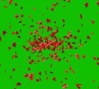 Falling Stars Green Screen Free Download | All Design Creative