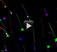 Video Star Blur Effect Animated Background | All Design Creative