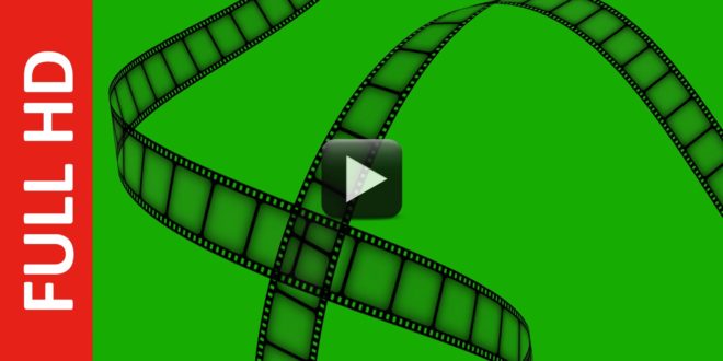 Movie Film Strip Green Screen Background Video Effect | All Design Creative