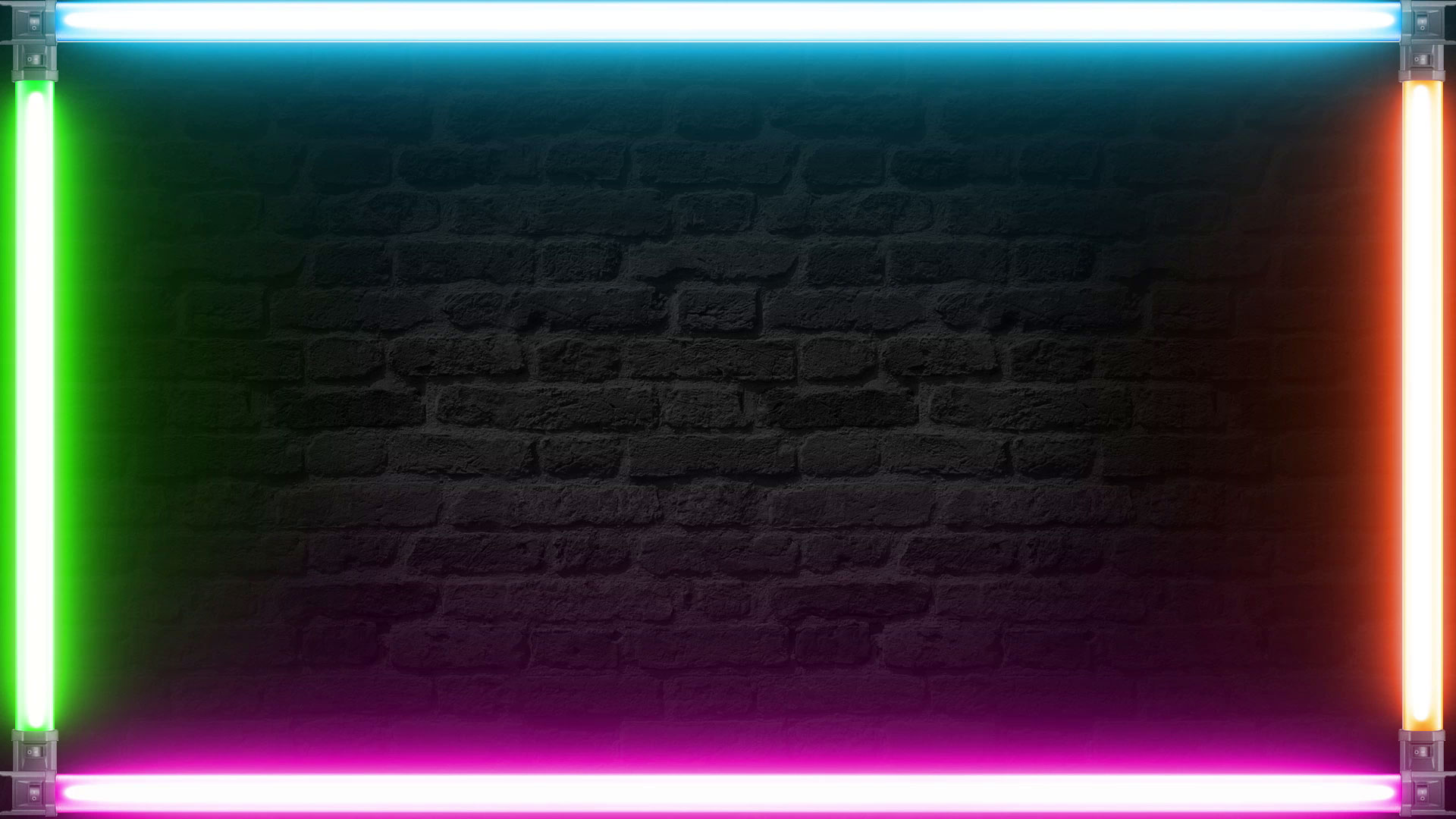 4 Color LED Tube Lights Frame Flicker Animation Title Background Video ...